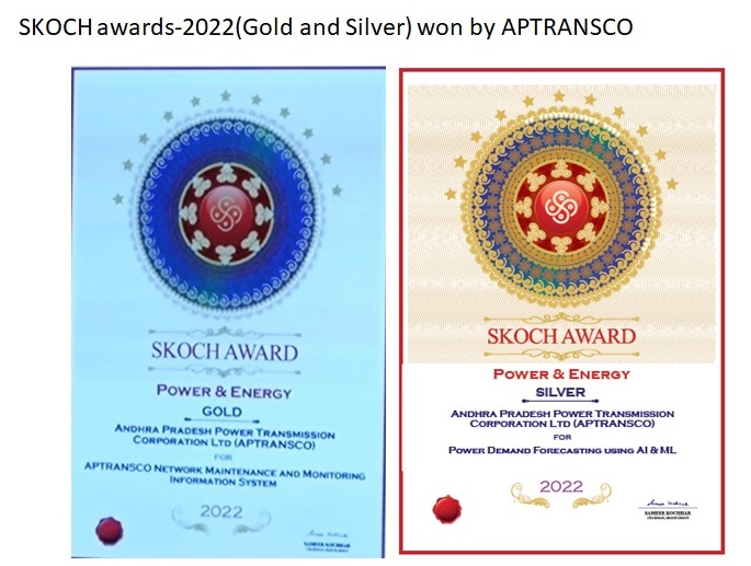 SKOCH group felicitated APTRANSCO with SKOCH Award -GOLD in all over ...